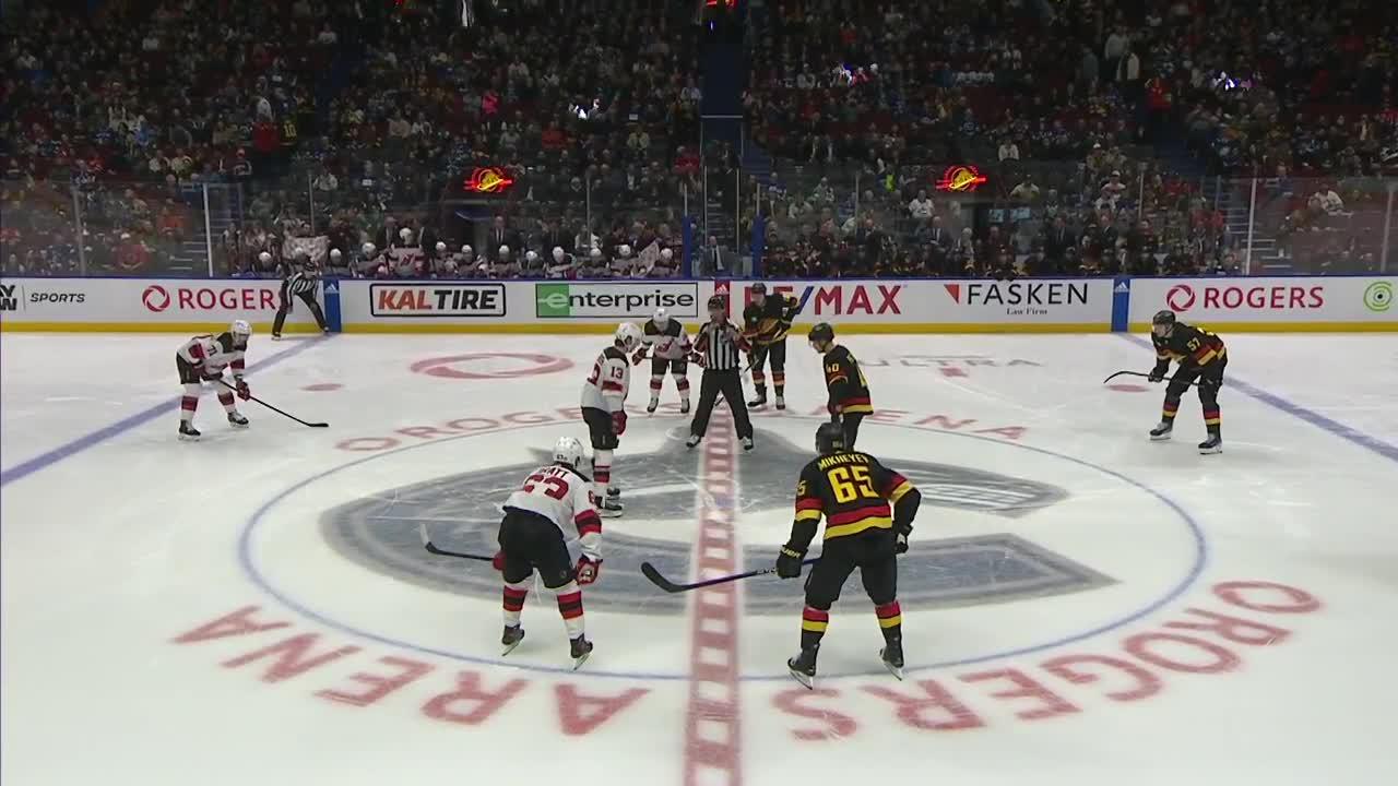 New Jersey Devils at Vancouver Canucks