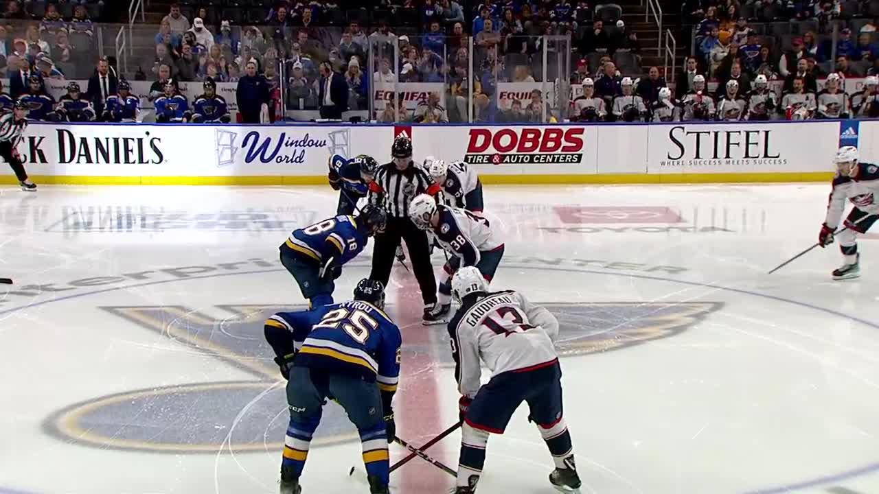 Columbus Blue Jackets at St. Louis Blues