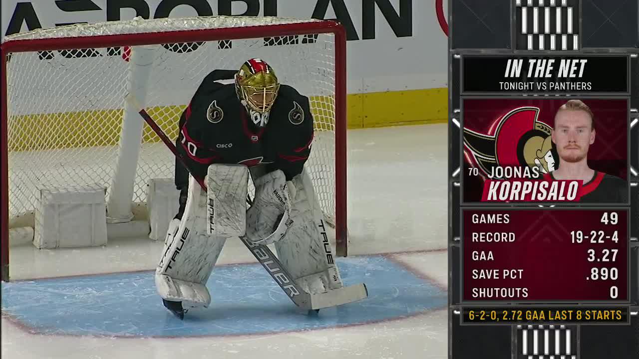 Florida Panthers at Ottawa Senators