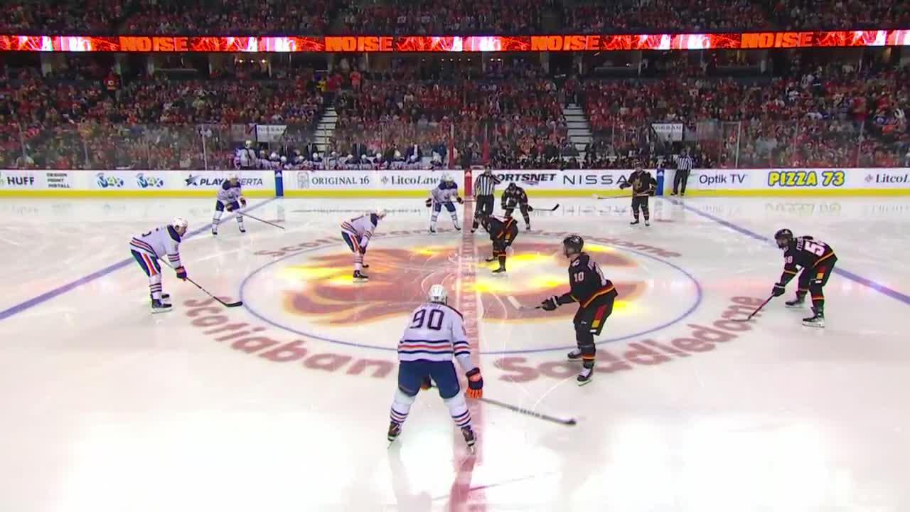 Edmonton Oilers At Calgary Flames