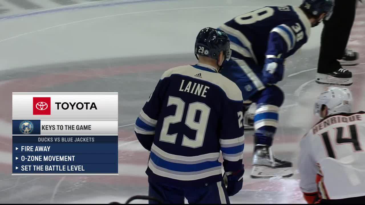 Anaheim Ducks at Columbus Blue Jackets